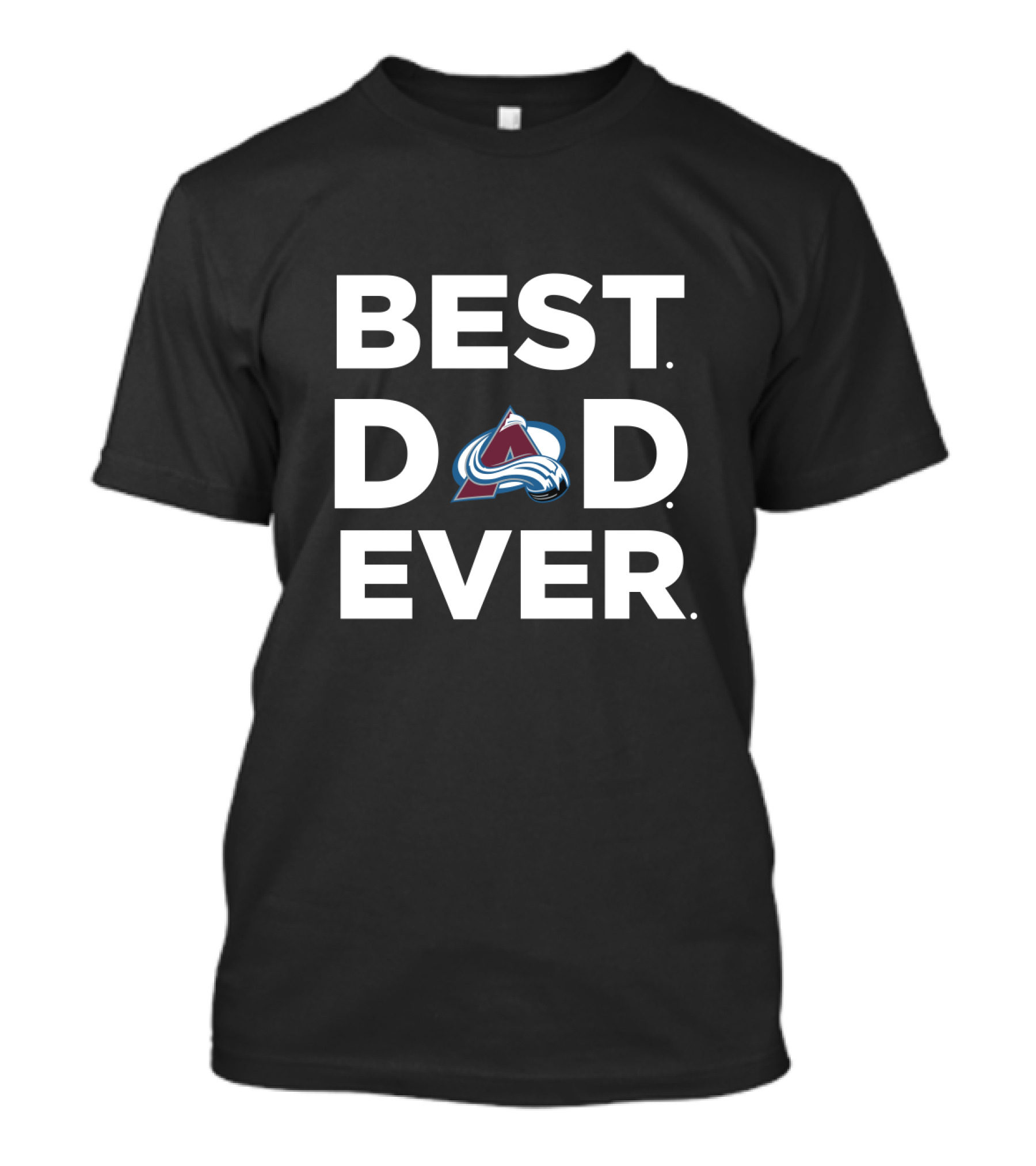 Best Colorado Avalanche Dad Ever Fan Gift T-Shirt