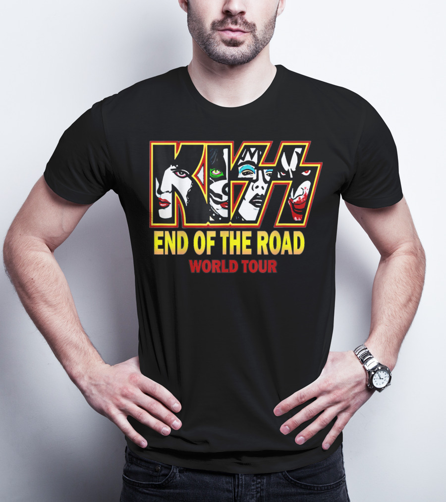 Kiss End Of The Road World Tour 2019 T-Shirt
