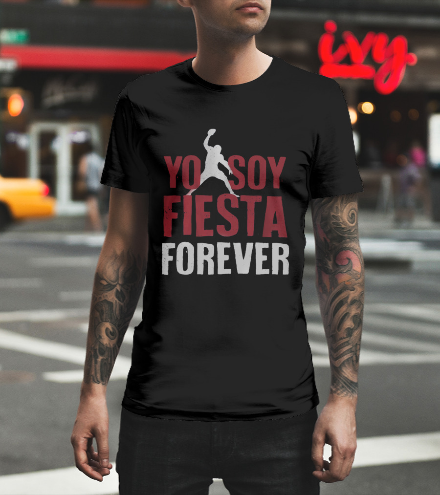 Yo Soy Fiesta Forever Football Celebration T-Shirt
