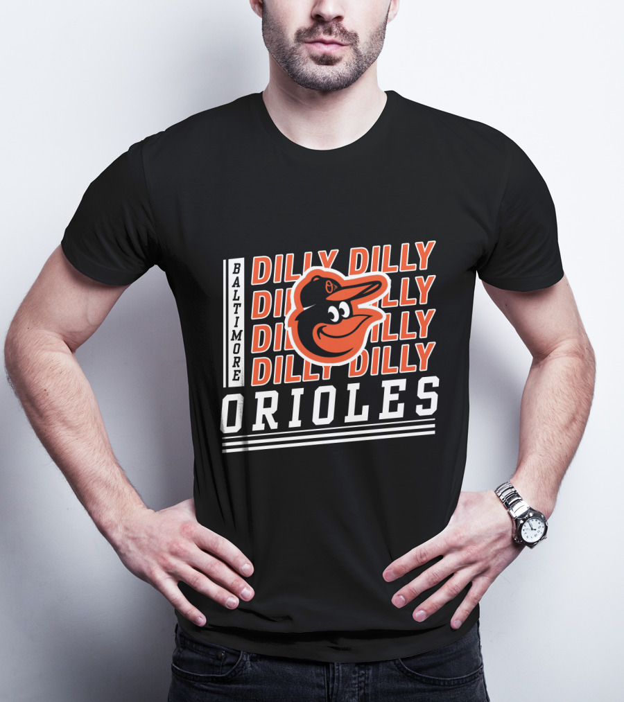Baltimore Orioles Dilly Dilly Orioles Fan Favorite T-Shirt