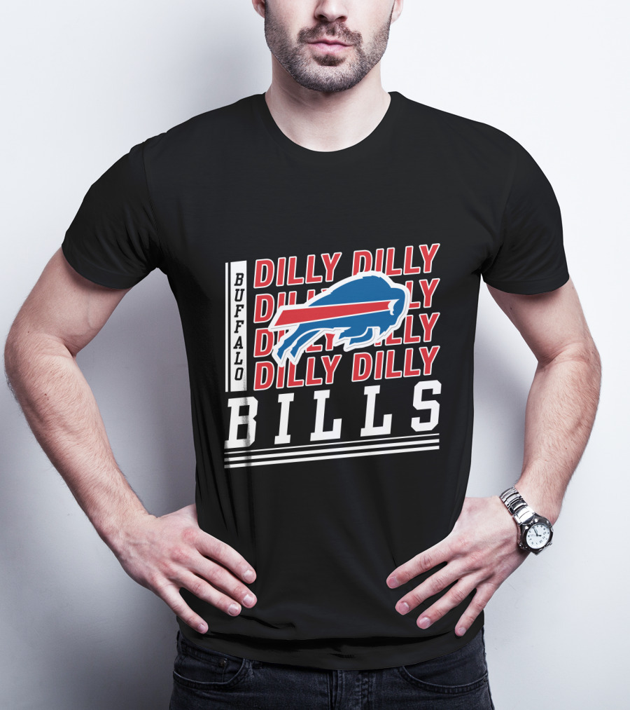 Buffalo Bills Dilly Dilly Fans Bud Light Collaboration T-Shirt