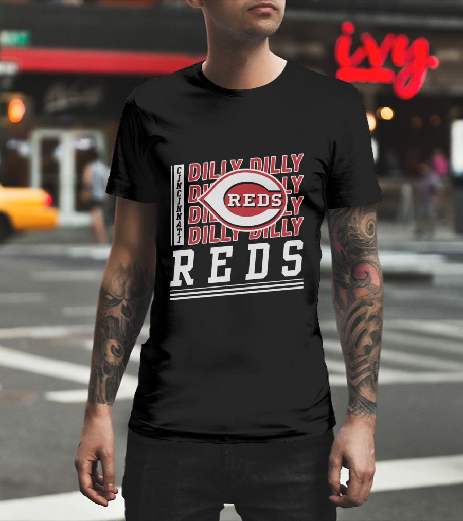 Cincinnati Reds Dilly Dilly Reds Fans Baseball T-Shirt