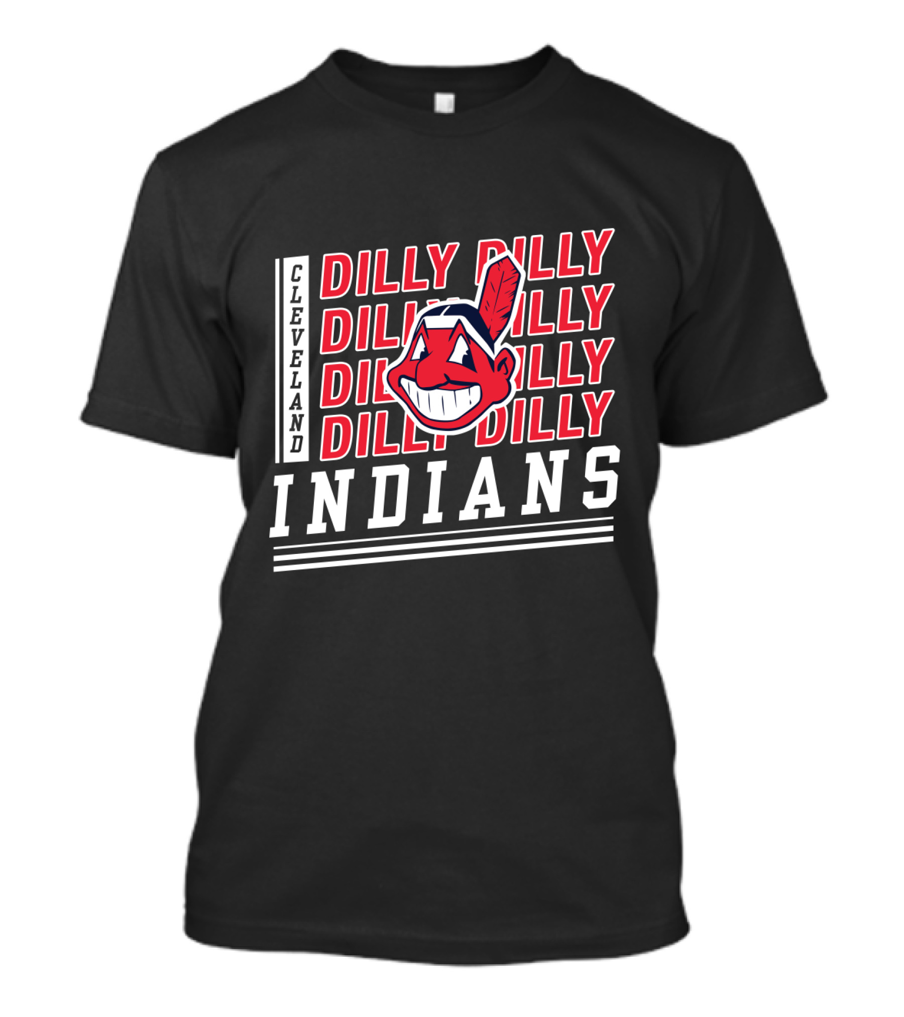 Cleveland Indians Dilly Dilly Logo Fans T-Shirt