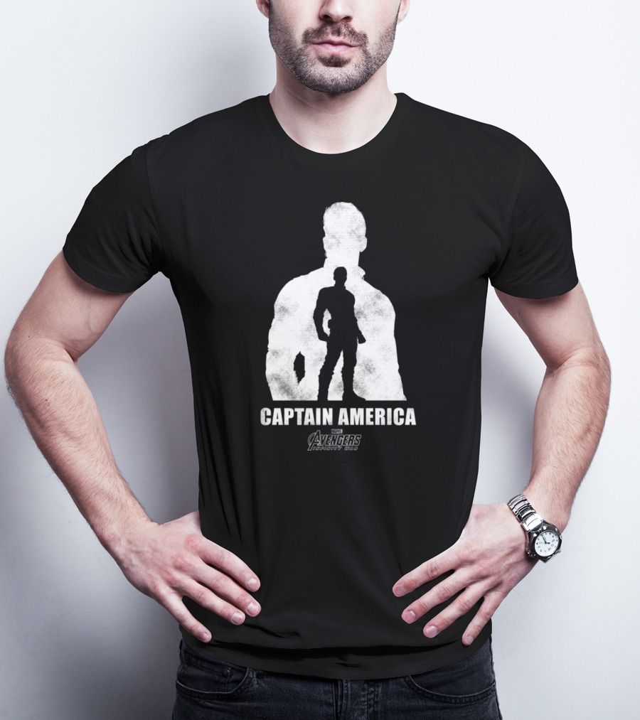 Captain America Avengers Infinity War Shadow T-Shirt