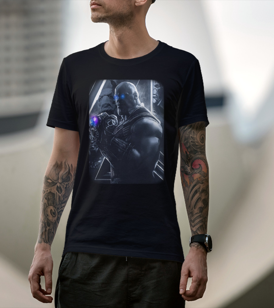 Thanos And Villains Marvel Infinity War Iconic Cosmic T-Shirt
