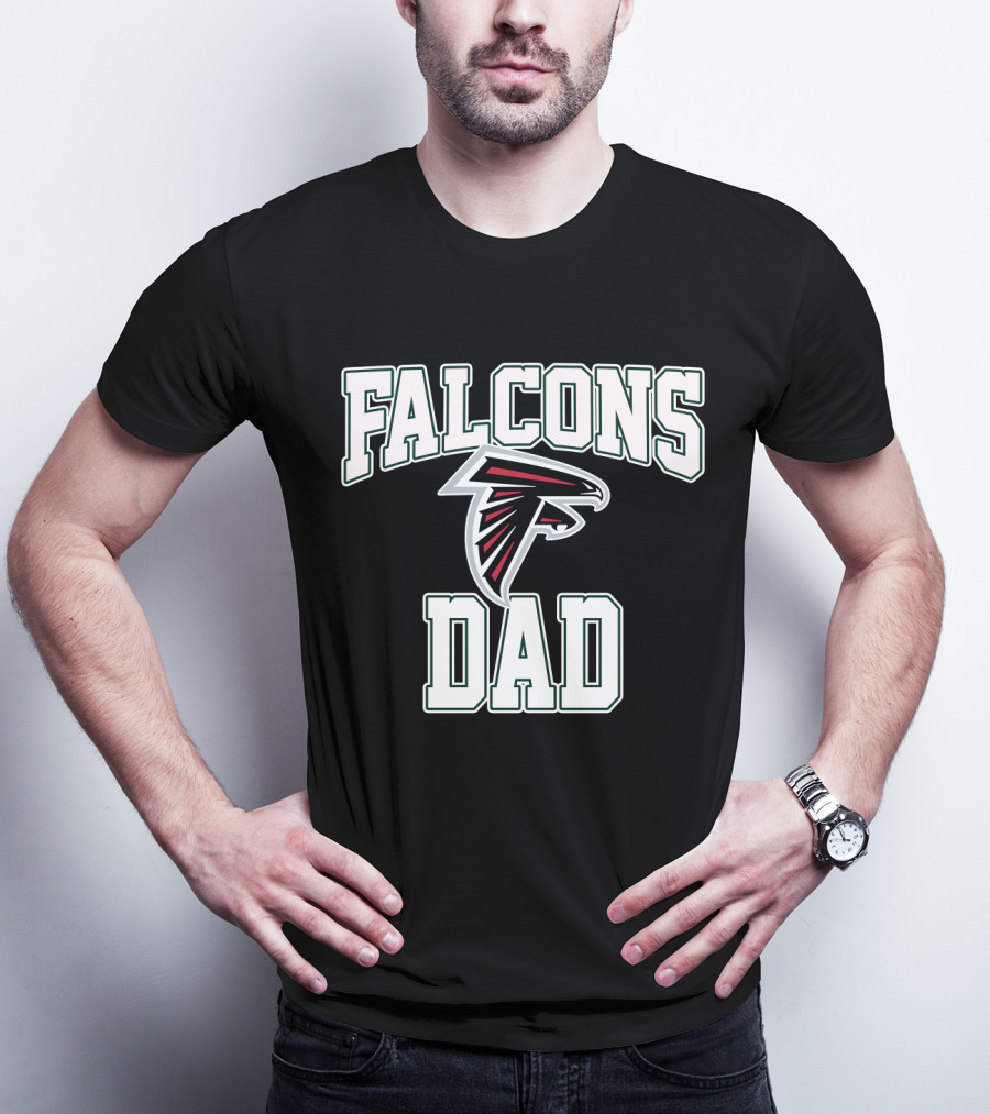 Atlanta Falcons Dad Fathers Day Gift T-Shirt