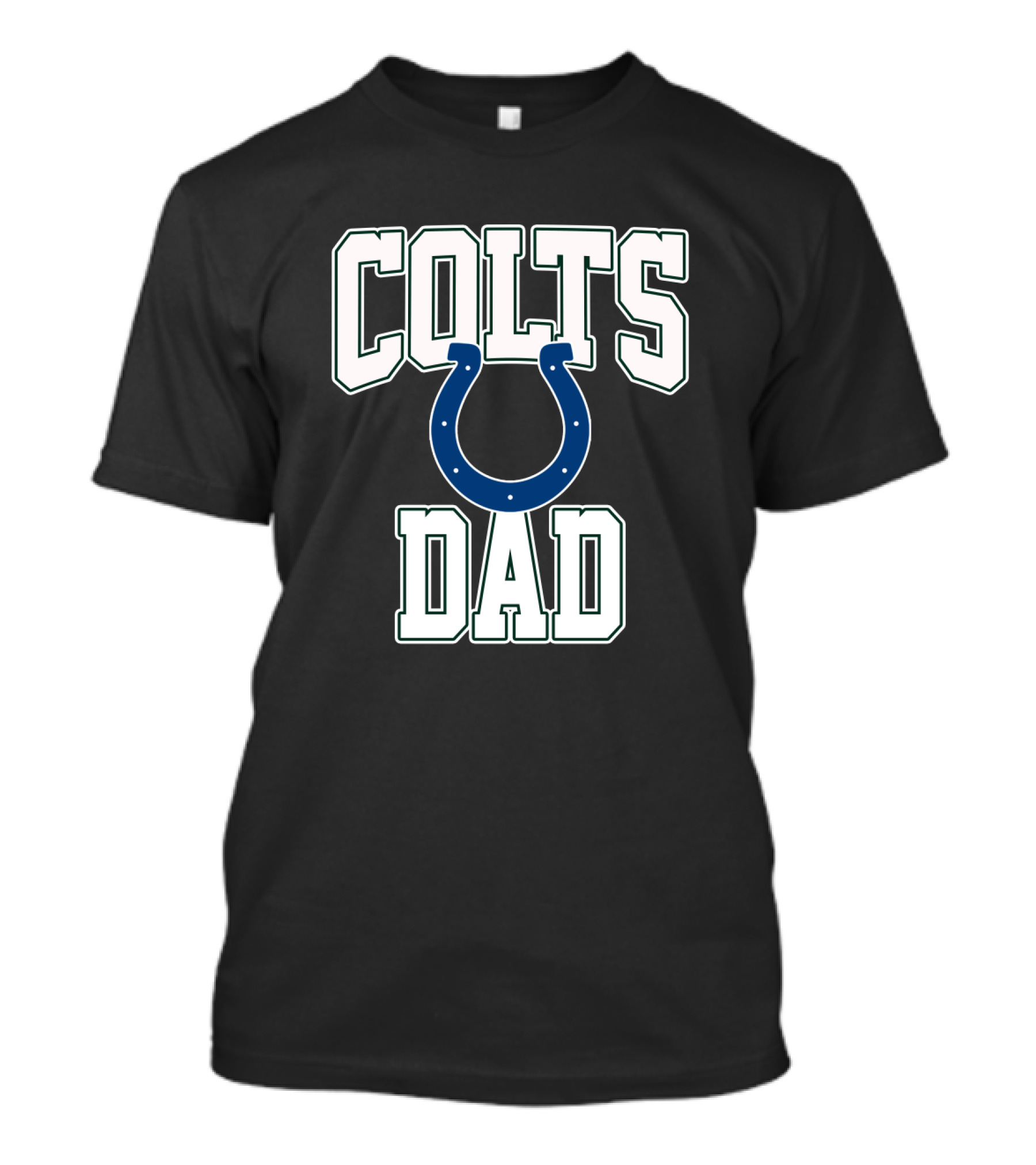 Indianapolis Colts Dad Football Fan Father’s Day T-Shirt