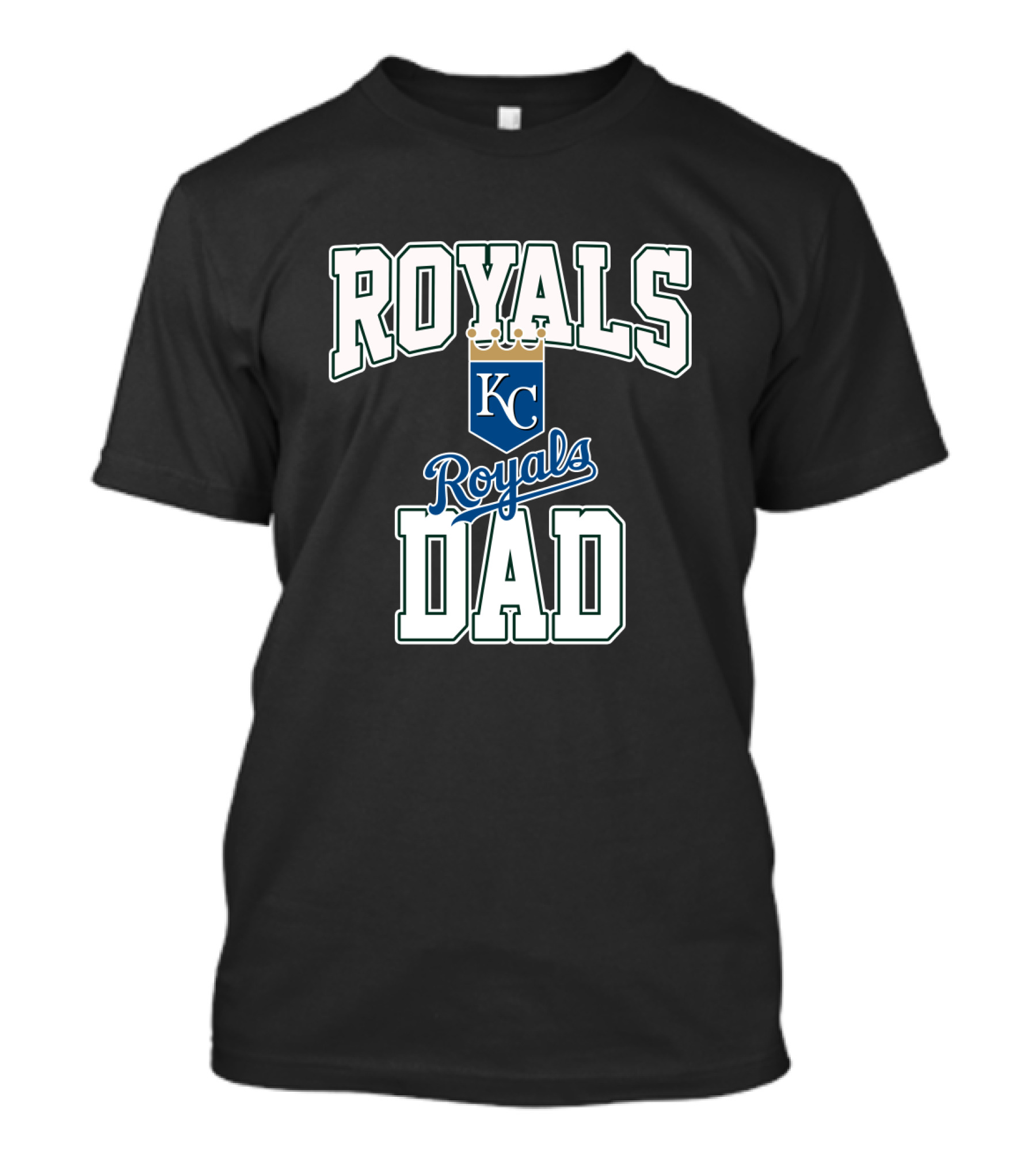 Royals Dad Kc Kansas City Best Fathers Day T-Shirt