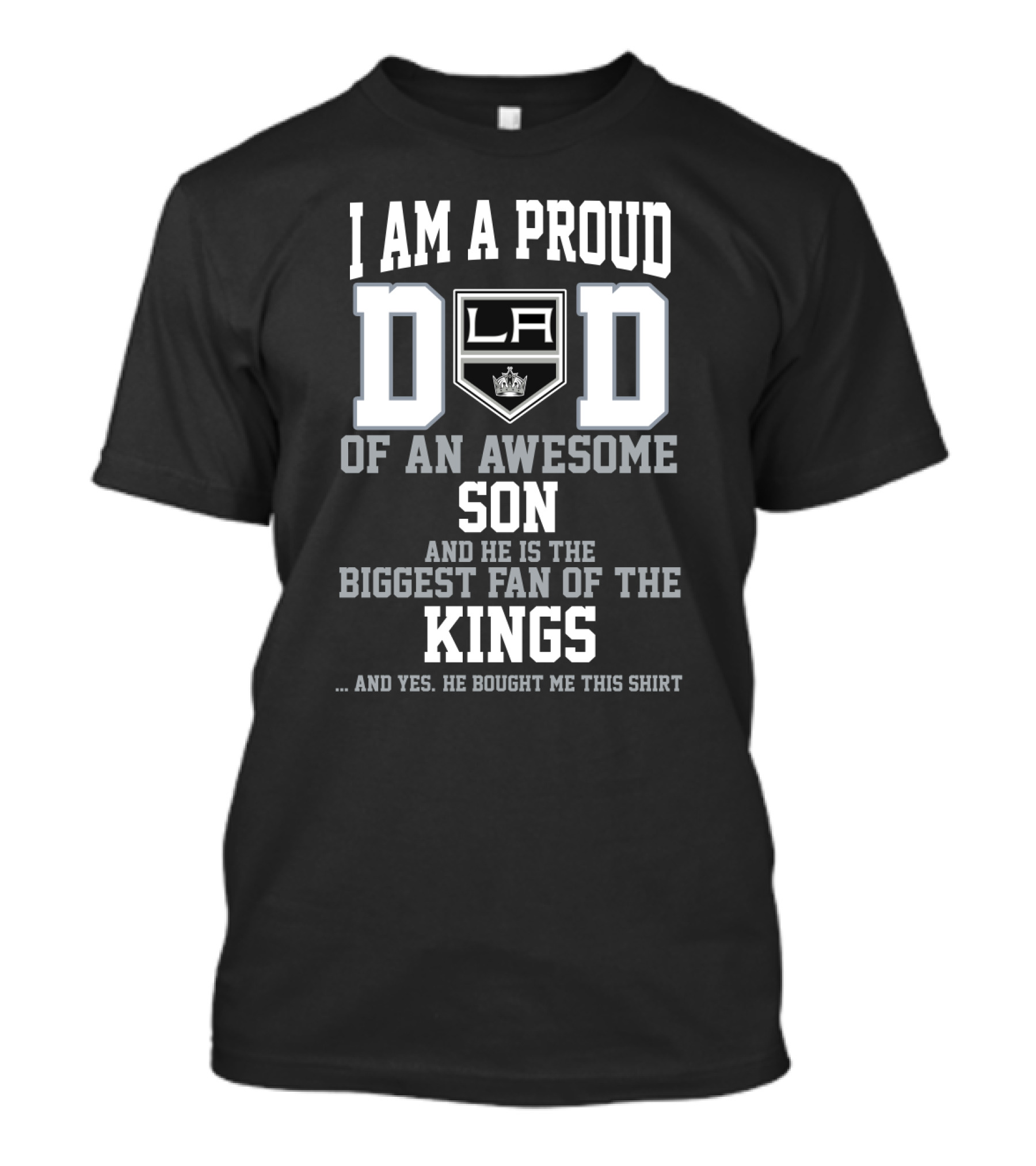 Father And Son Biggest Los Angeles Kings T-Shirt