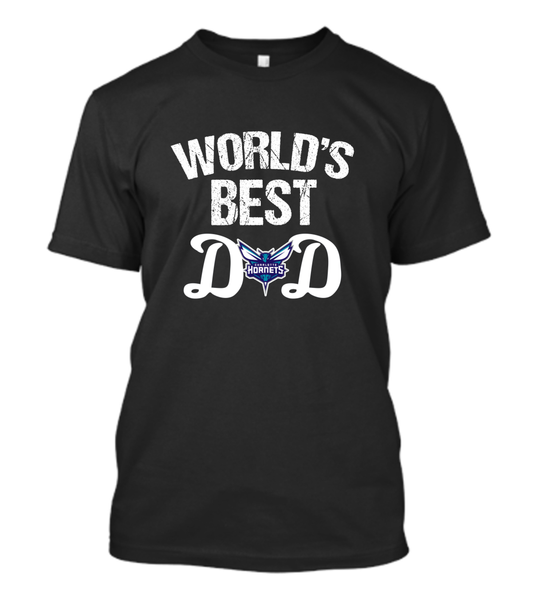 World's Best Dad Charlotte Hornets T-Shirt