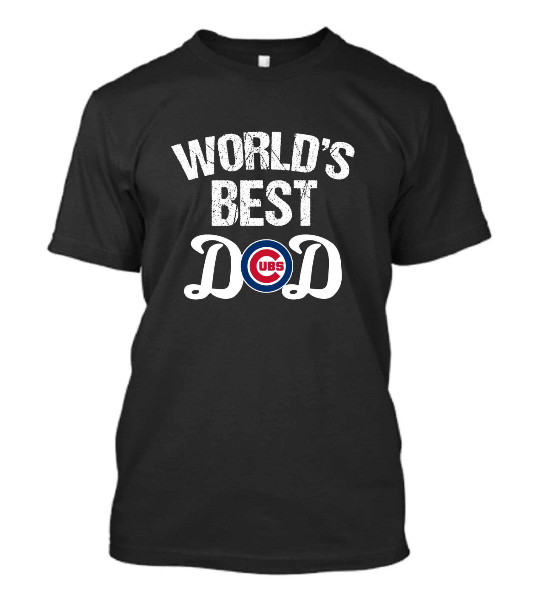 World's Best Dad Cubs T-Shirt