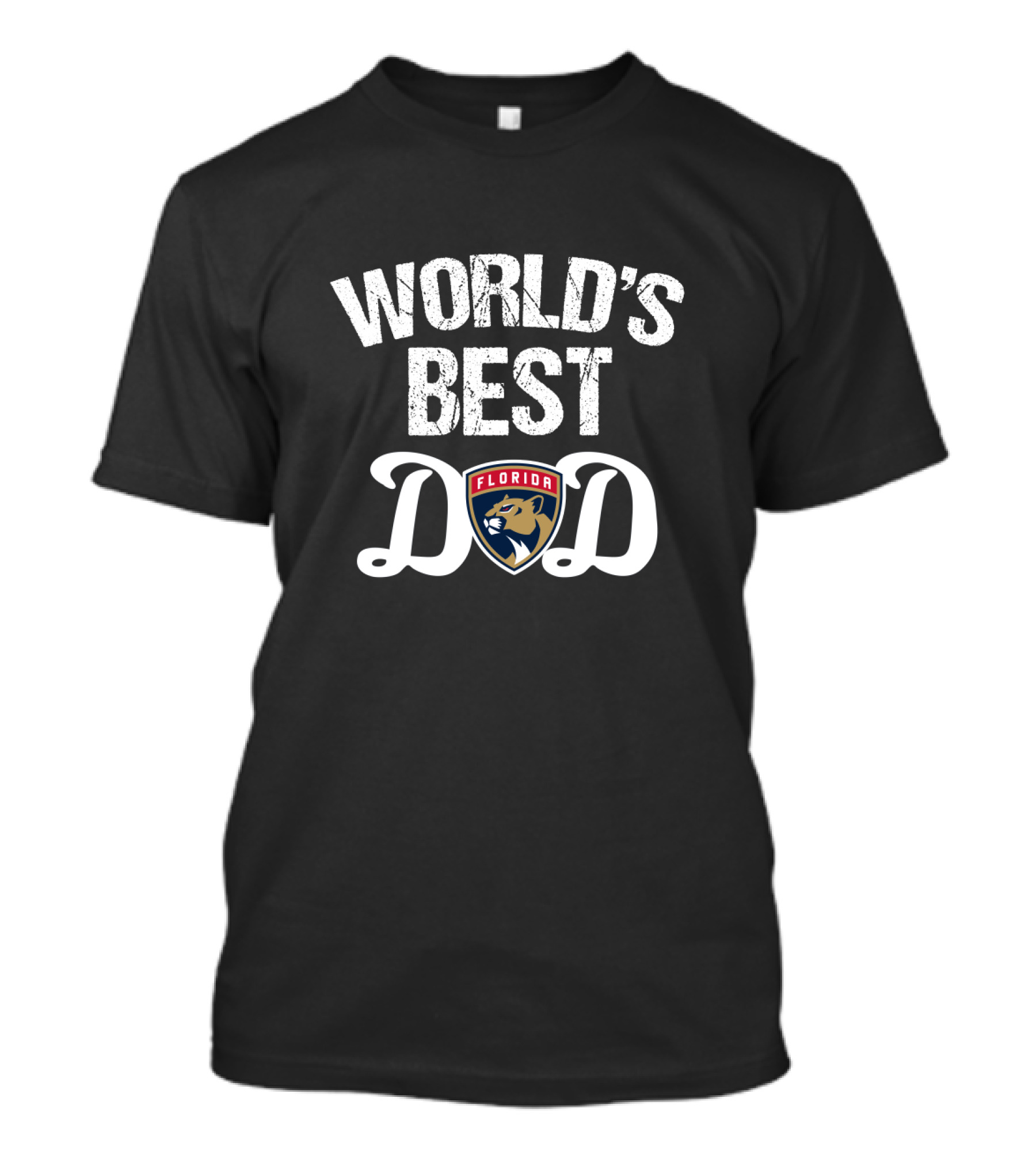 World's Best Dad Florida Panthers T-Shirt