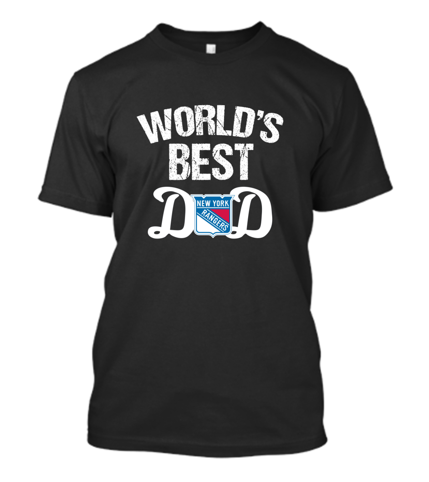 World's Best Dad New York Rangers T-Shirt