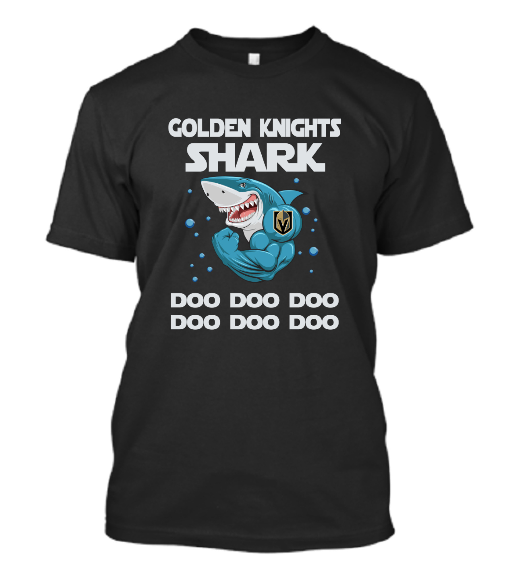 Golden Knights Shark Doo Doo Doo Nhl T-Shirt