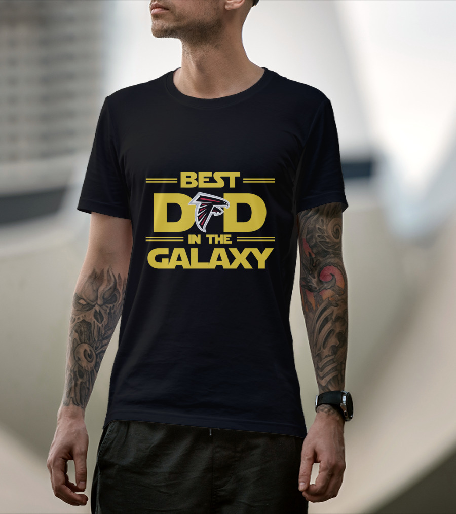Atlanta Falcons Best Dad In The Galaxy T-Shirt