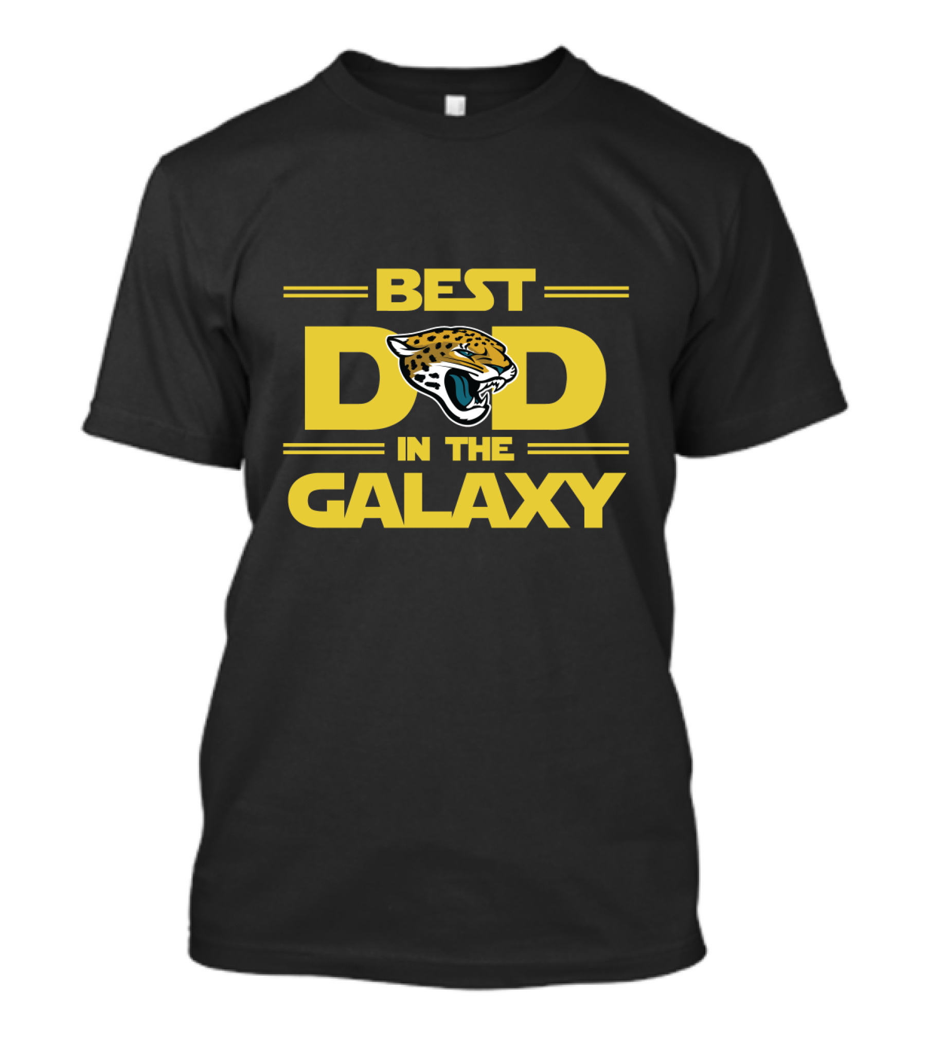 Best Dad In The Galaxy Jacksonville Jaguars T-Shirt