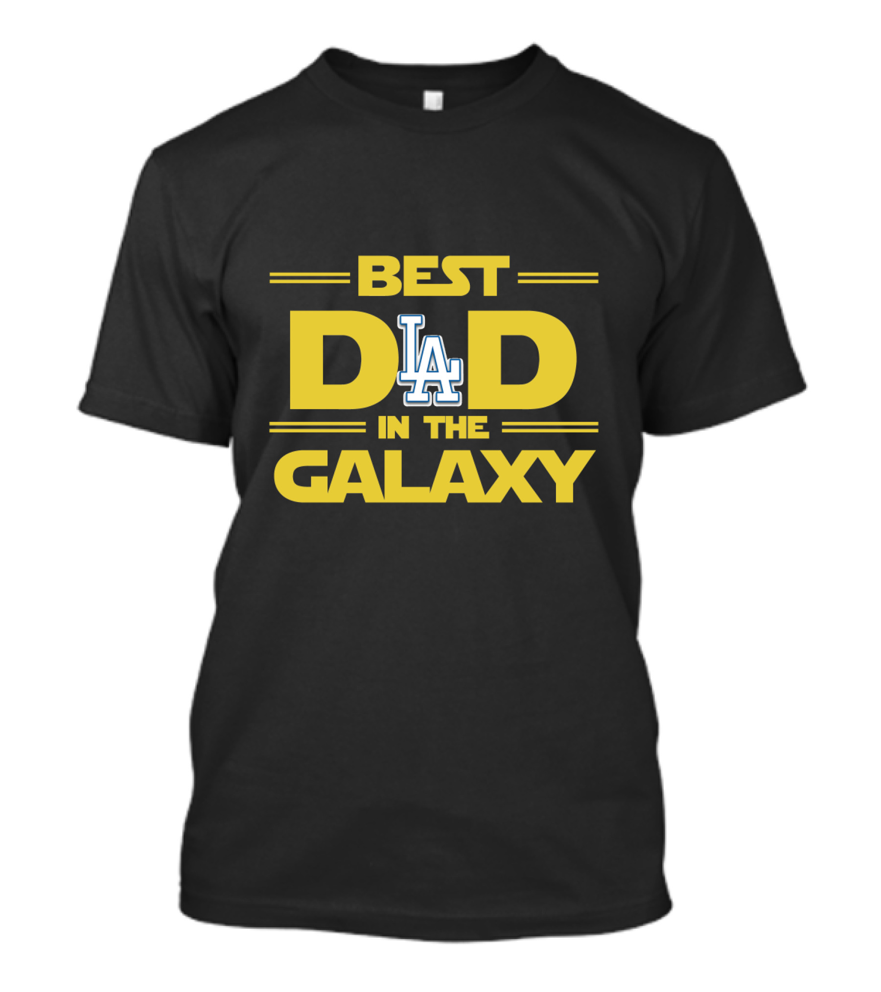 Best La Dodgers Dad In The Galaxy T-Shirt