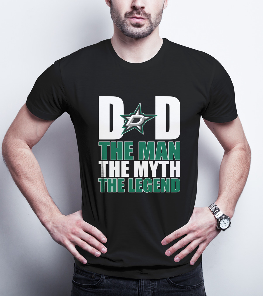 Dallas Stars Dad The Man The Myth The Legend T-Shirt