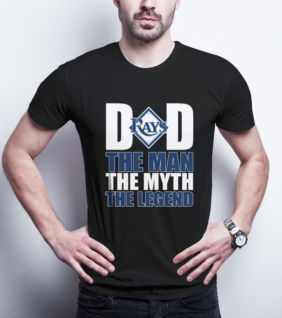 Rays Dad The Man The Myth The Legend Tampa Bay T-Shirt