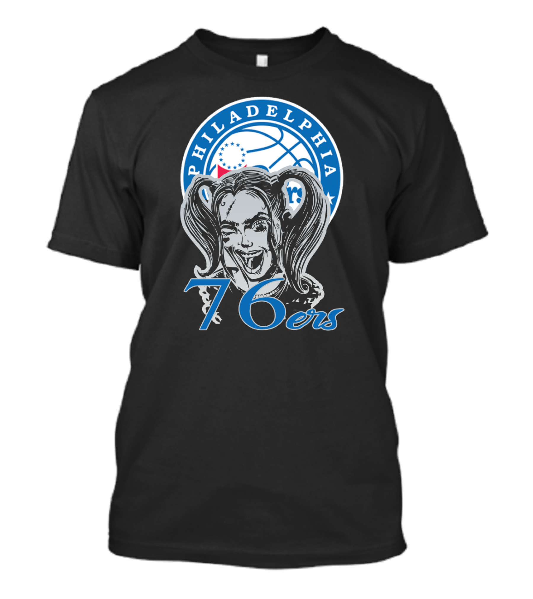 Philadelphia 76ers Basketball Harley Quinn T-Shirt