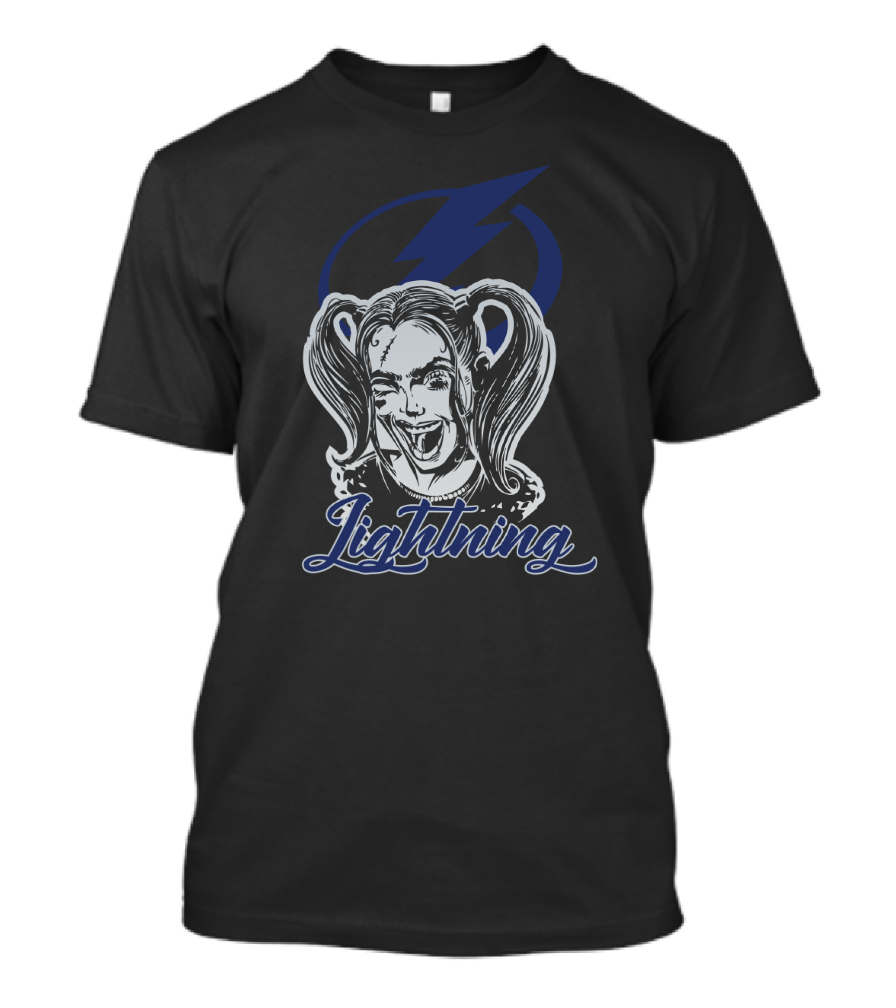 Harley Quinn Lightning Tampa Bay T-Shirt