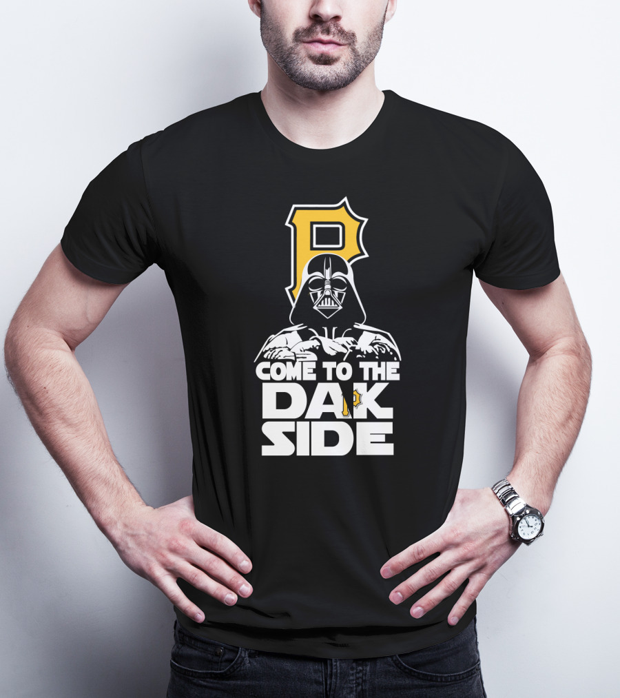 Darth Vader Come To The Dark Side Pittsburgh Pirates Fans T-Shirt