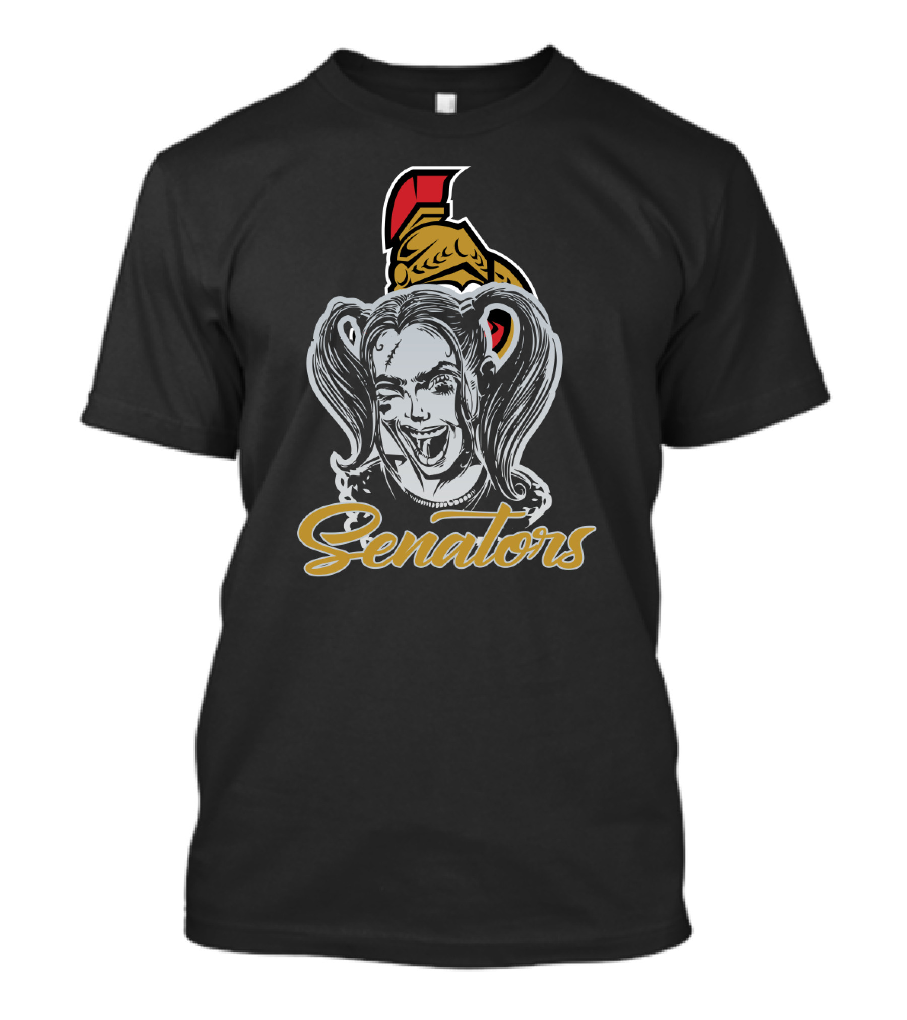 Harley Quinn Ottawa Senators Fans T-Shirt