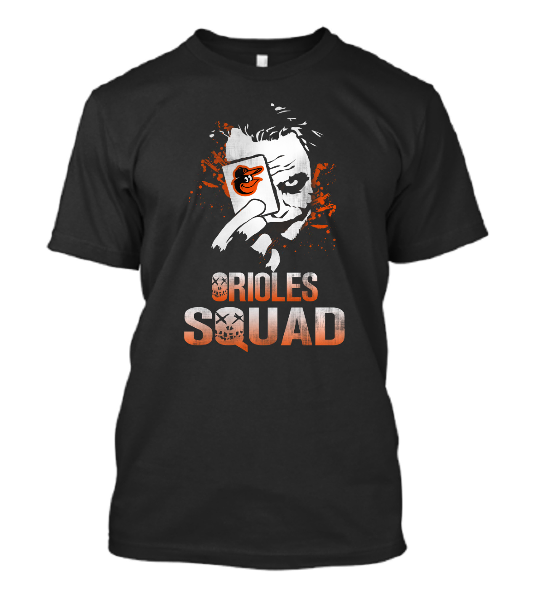 Orioles Squad Joker Card Orioles Fans T-Shirt