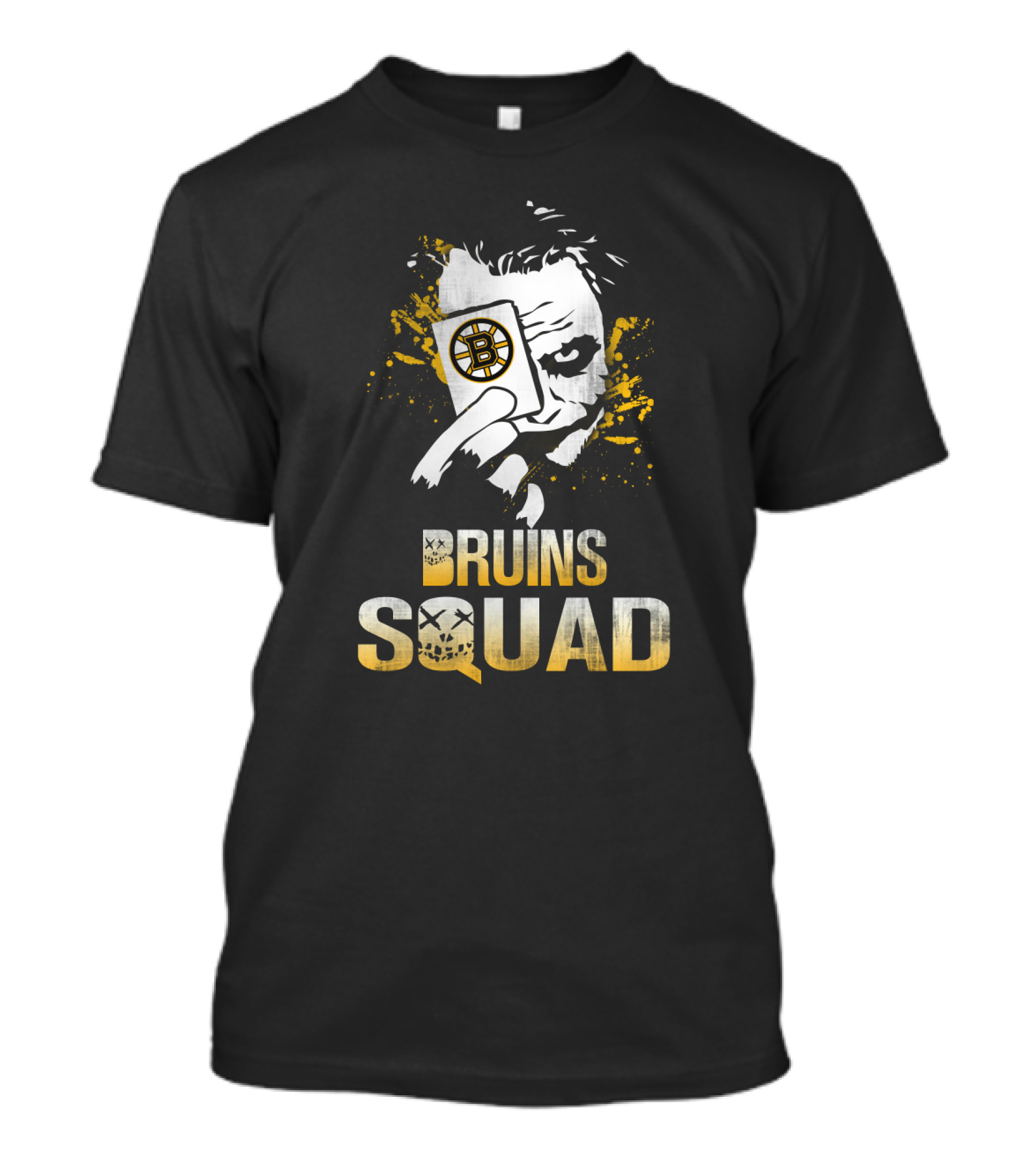 Bruins Squad Joker Card Boston Bruins Fans T-Shirt