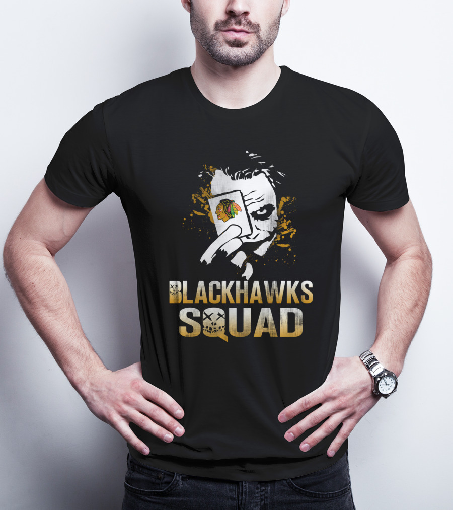 Joker Blackhawks Squad Fans T-Shirt