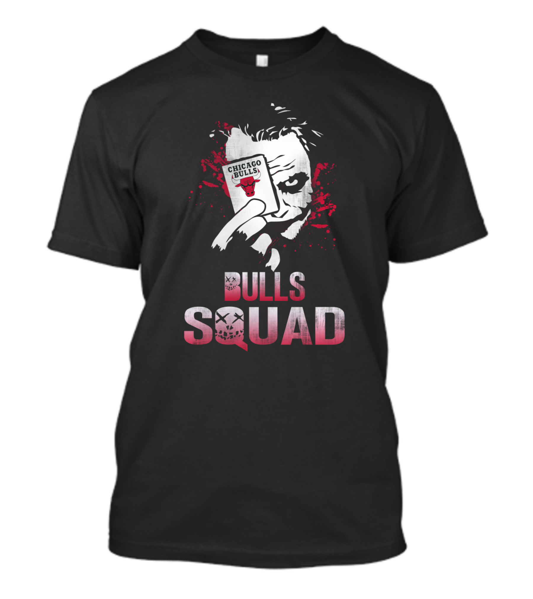 Bulls Squad Joker Chicago Bulls Fans T-Shirt