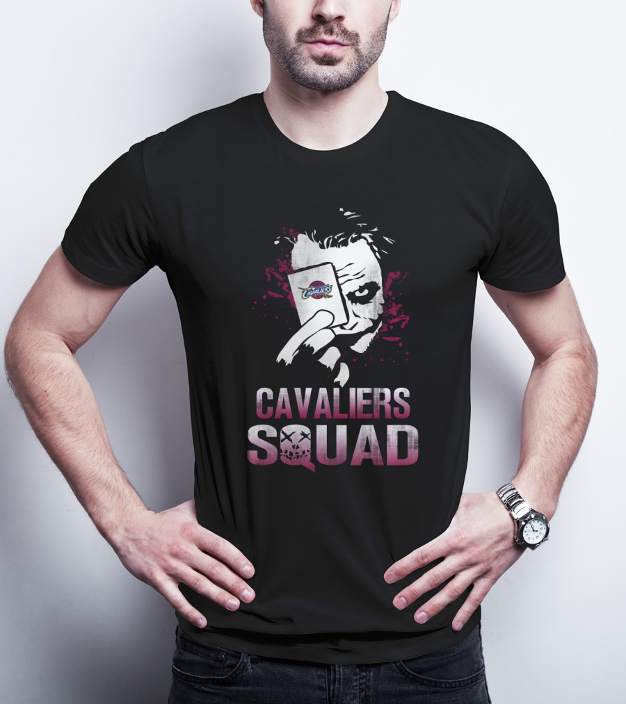 Cavaliers Squad Joker Card Fan T-Shirt