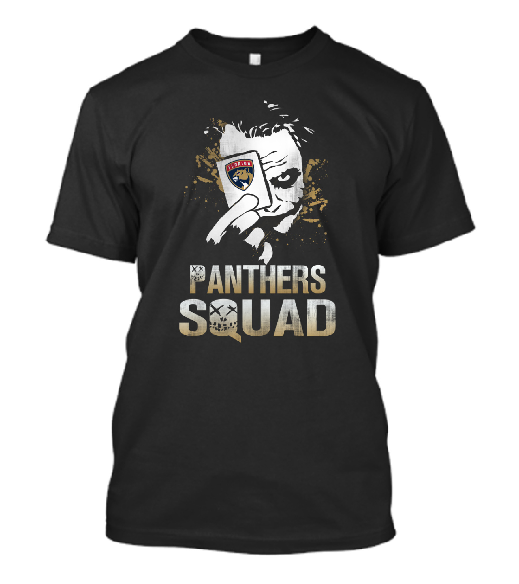 Panthers Squad Florida Panthers Fan Joker Card T-Shirt