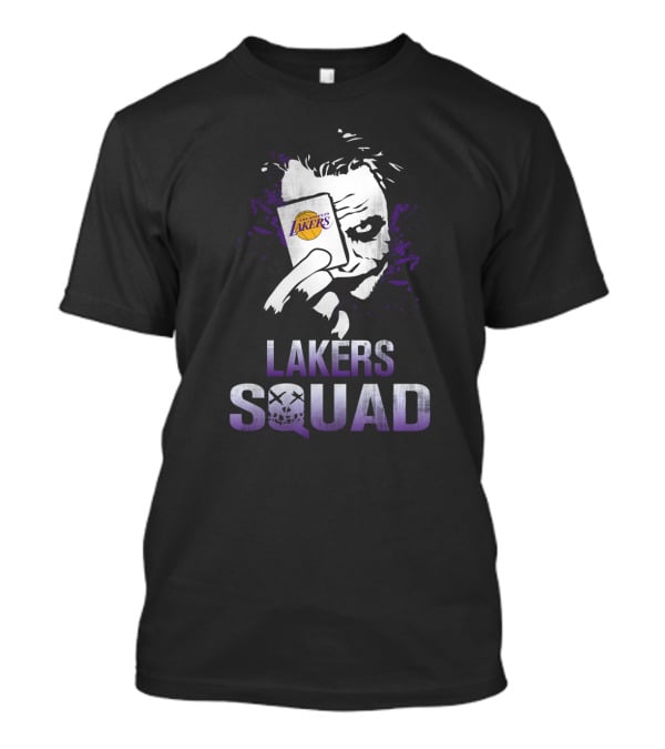 Lakers Squad Joker Card Lakers Fans T-Shirt