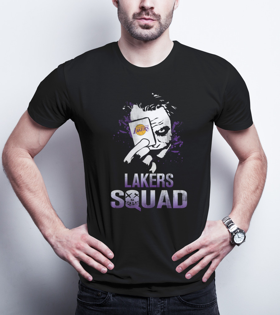 Lakers Squad Joker Card Lakers Fans T-Shirt