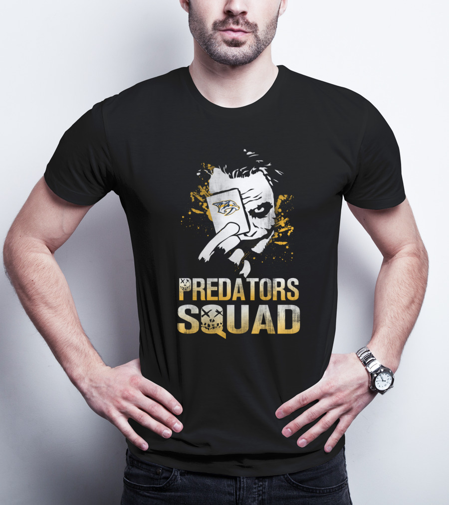 Predators Squad Joker Card Fans Nashville Predators T-Shirt