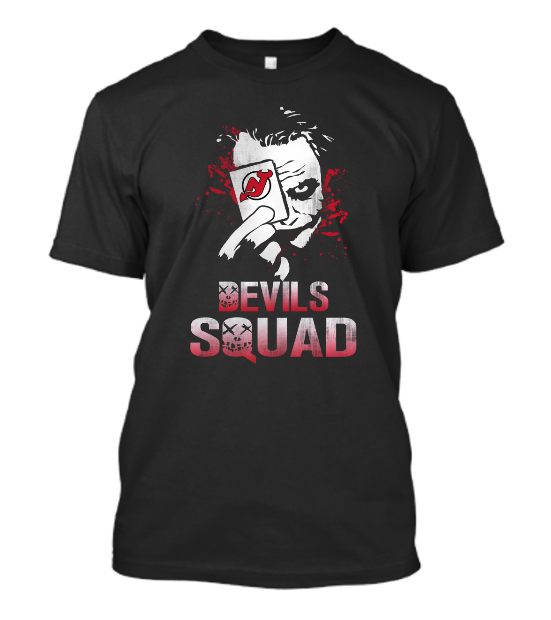 Devils Squad Joker New Jersey Devils Fans T-Shirt