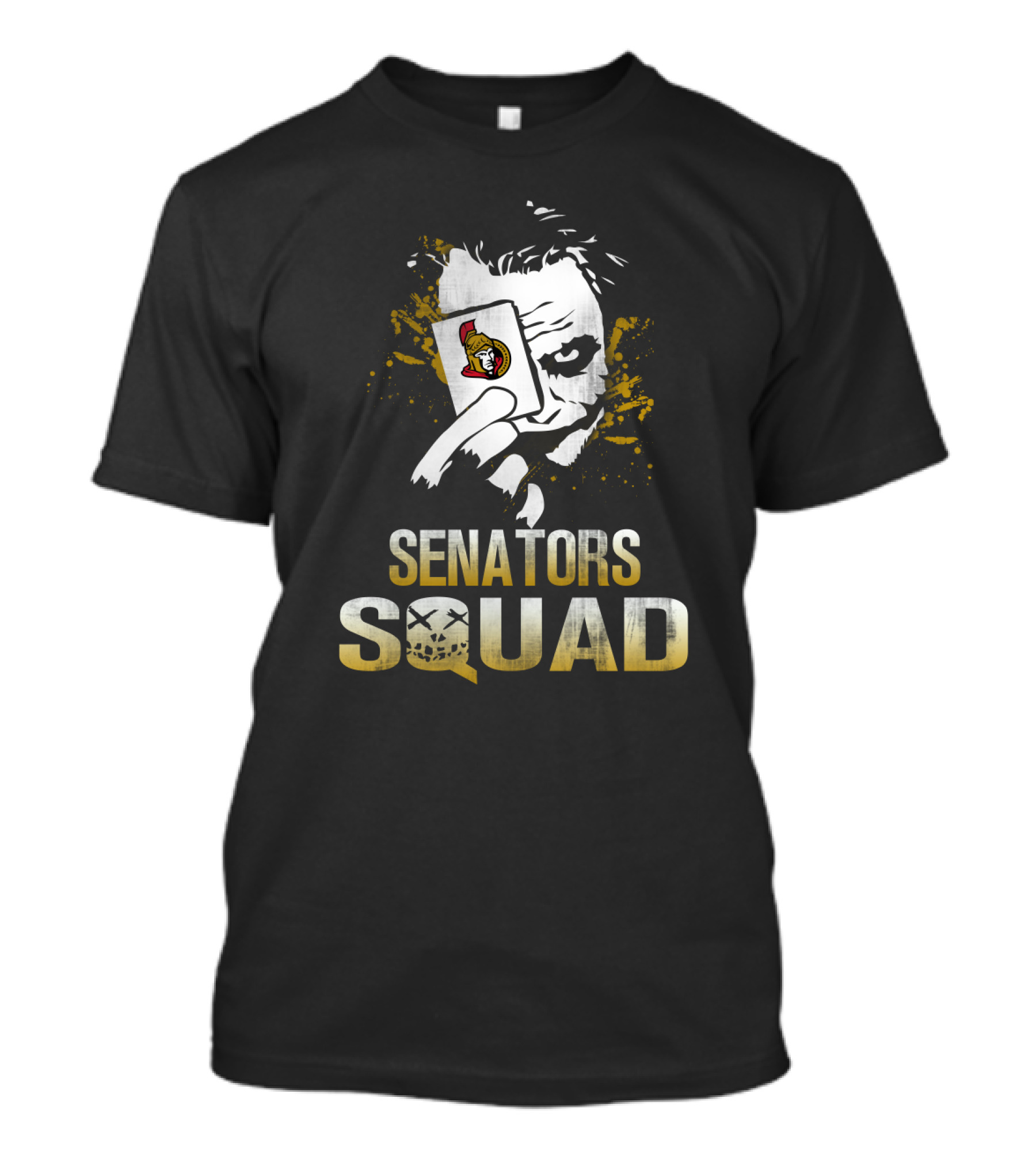Senators Squad Joker Card Ottawa Senators Fans T-Shirt