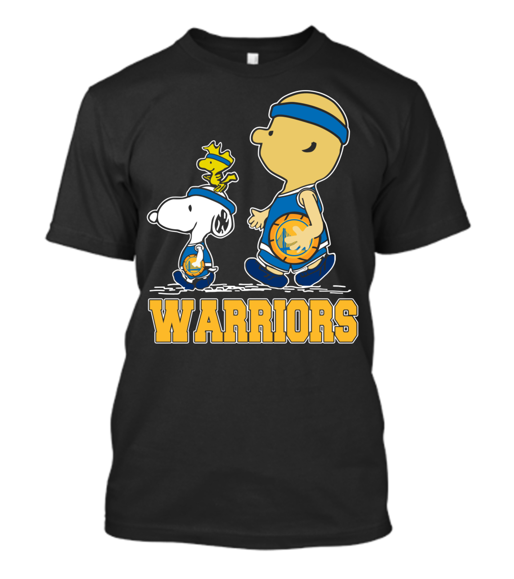Snoopy And Friends Golden State Warriors Basketball Fans T-Shirt