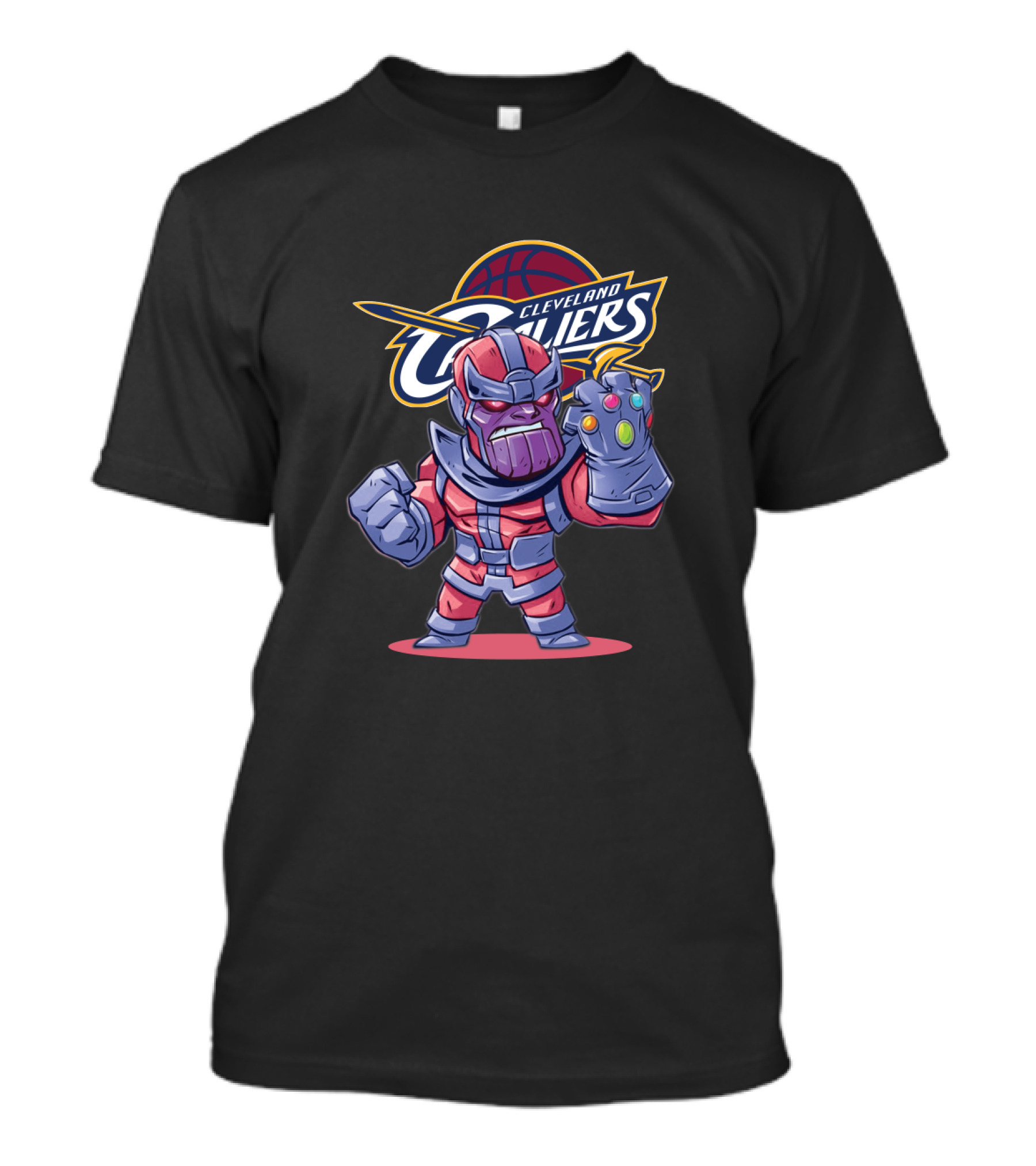 Cleveland Cavaliers Thanos Infinity Gauntlet Crossover Fans T-Shirt