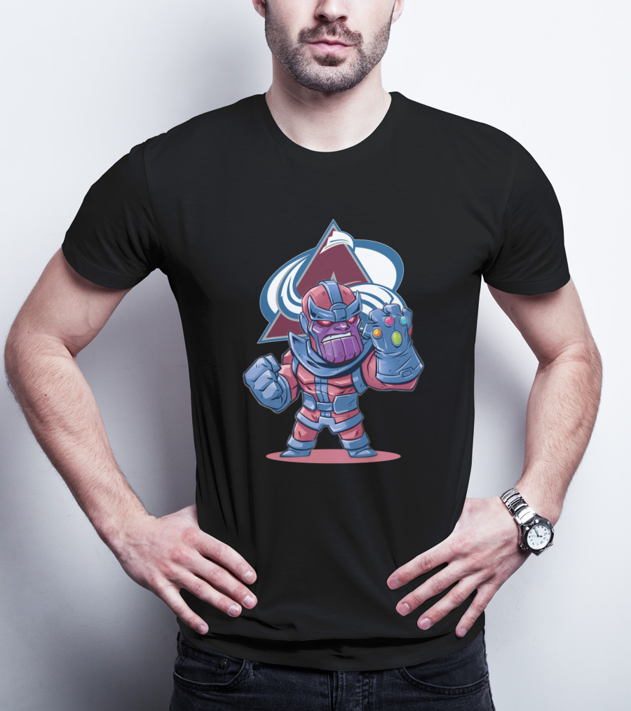 Thanos Colorado Avalanche Crossover T-Shirt