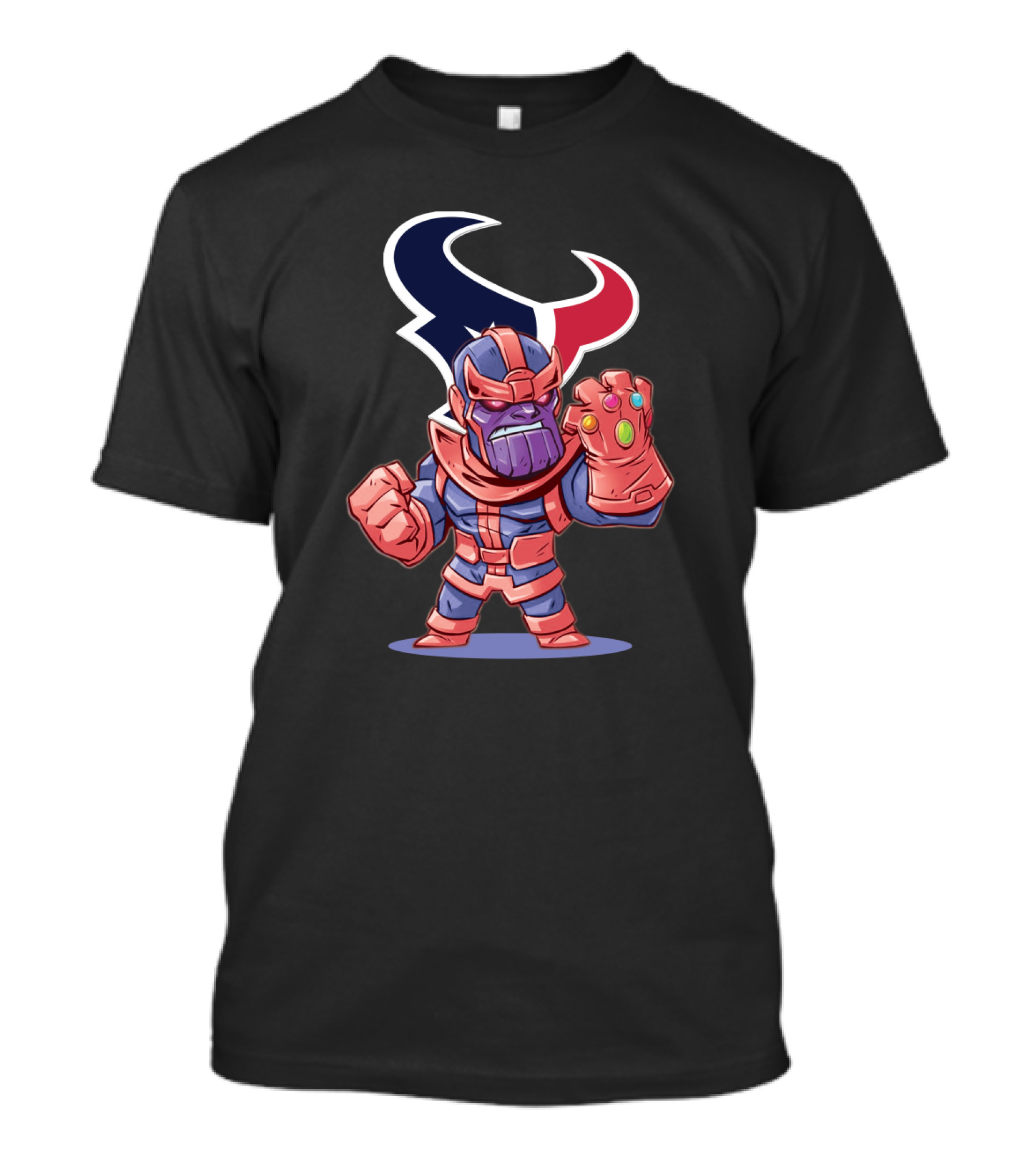 Thanos Houston Texans Nfl Crossover T-Shirt