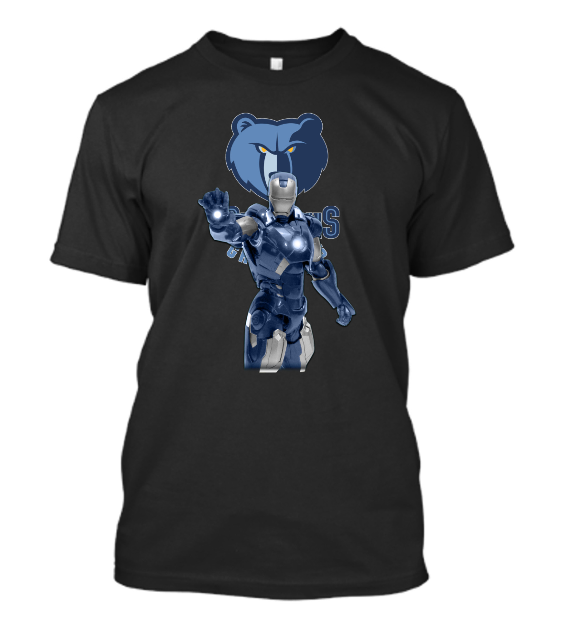 Iron Man Memphis Grizzlies Fan Gear T-Shirt