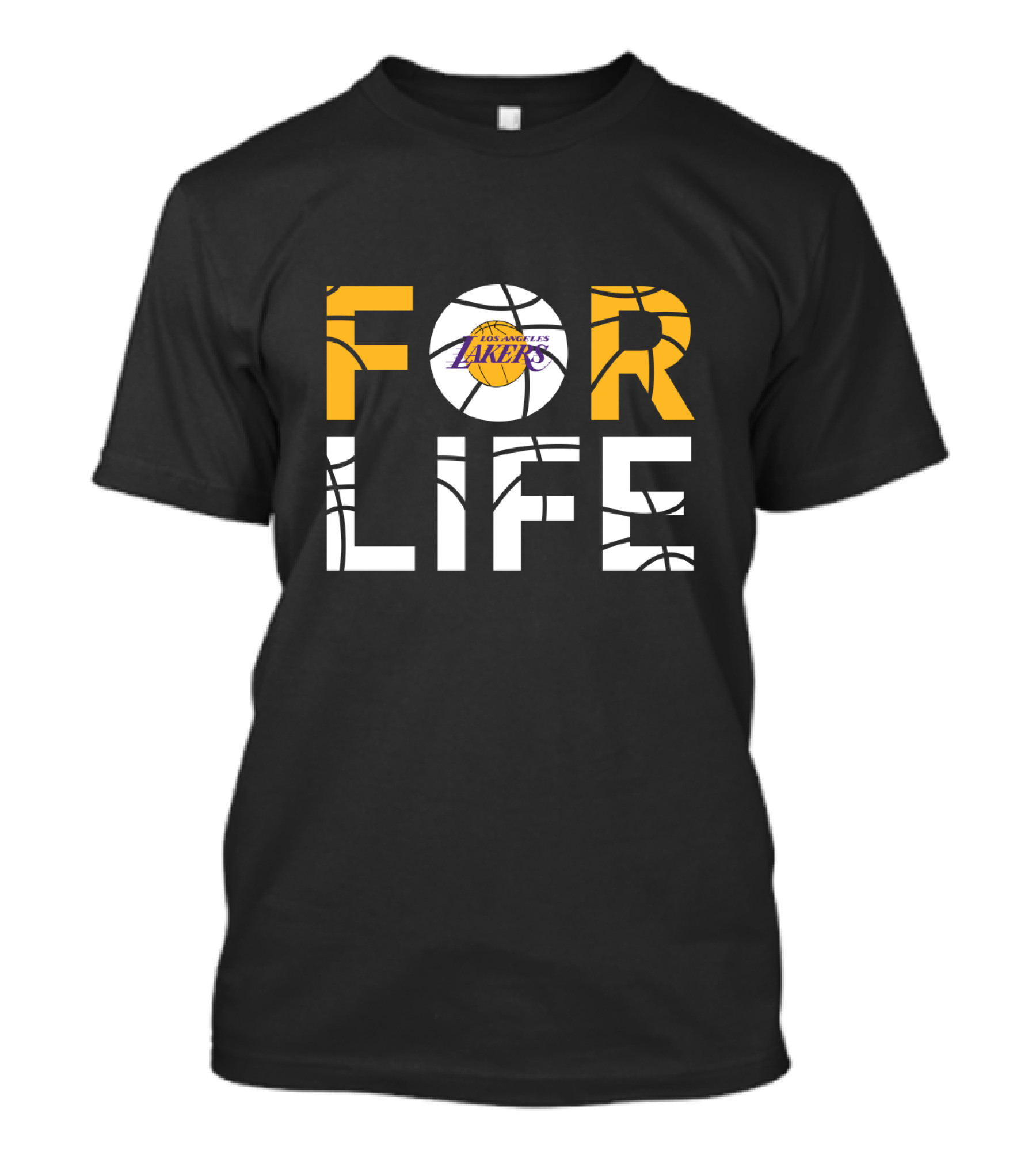 Los Angeles Lakers Basketball Fan For Life T-Shirt