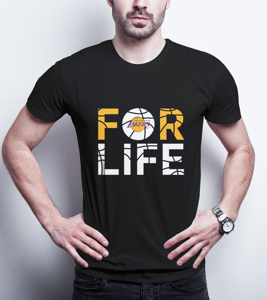Los Angeles Lakers Basketball Fan For Life T-Shirt