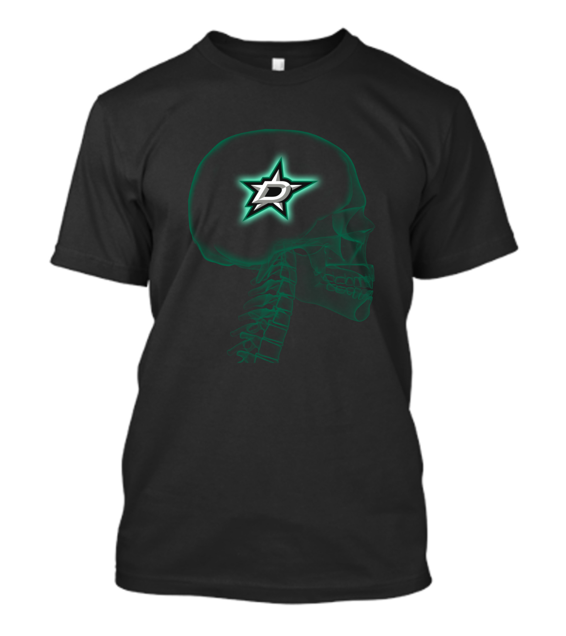 Dallas Stars Brain Halloween Fan Favorite T-Shirt