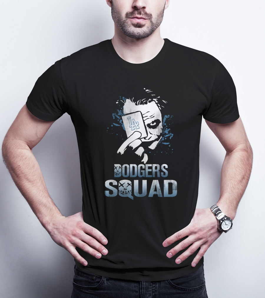 Dodgers Squad Joker LA Los Angeles Dodgers Fans T-Shirt