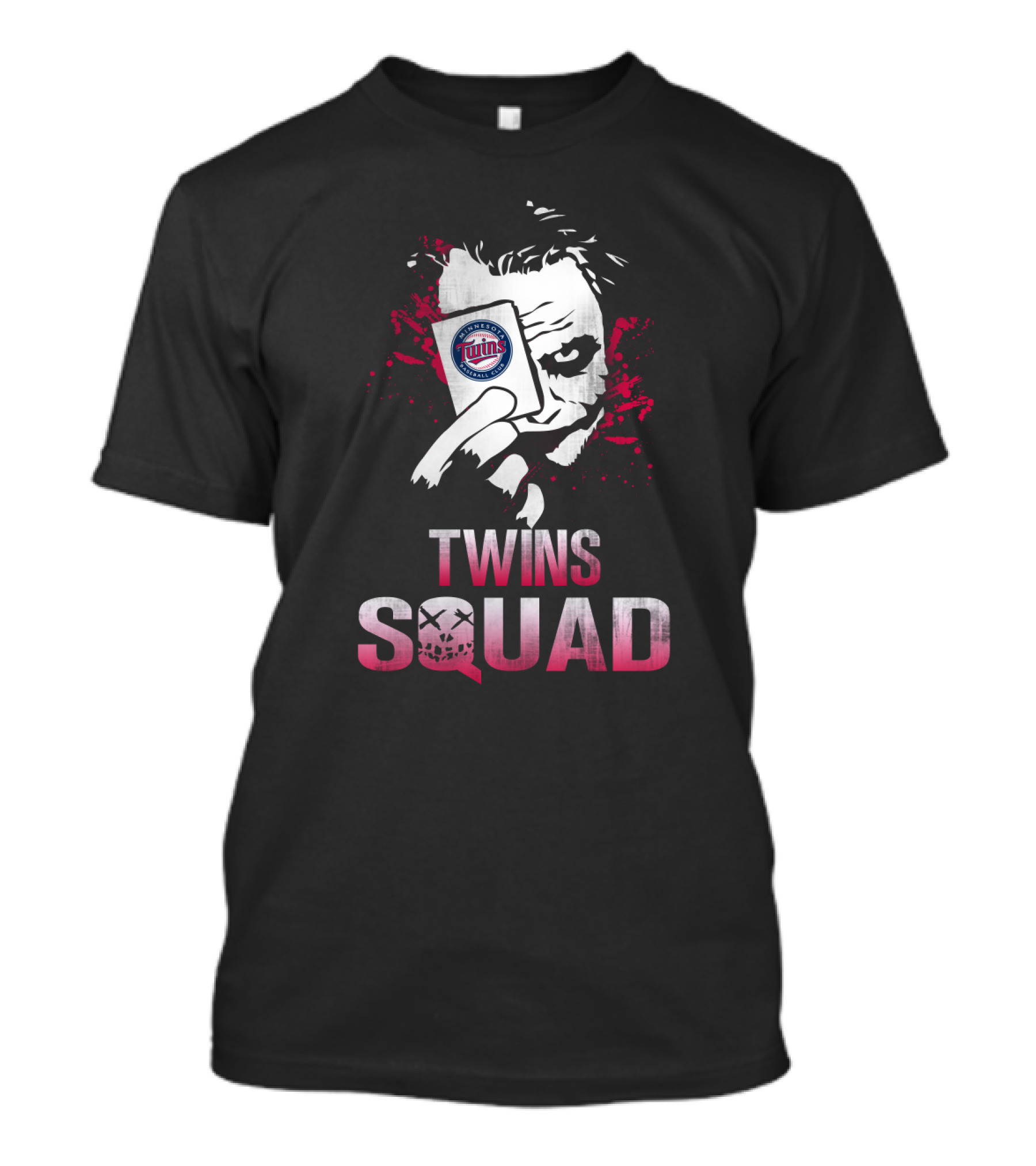 Twins Squad Joker Playing Card Minnesota Twins Fans T-Shirt