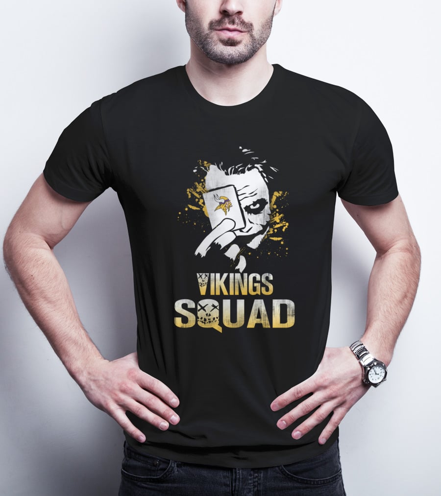 Vikings Squad Joker Card Minnesota Fans T-Shirt