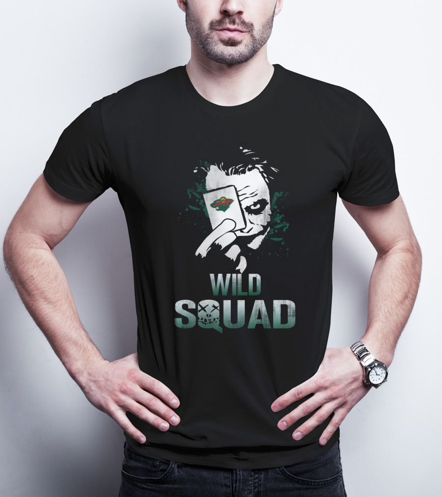 Wild Squad Joker Minnesota Wild Fans T-Shirt